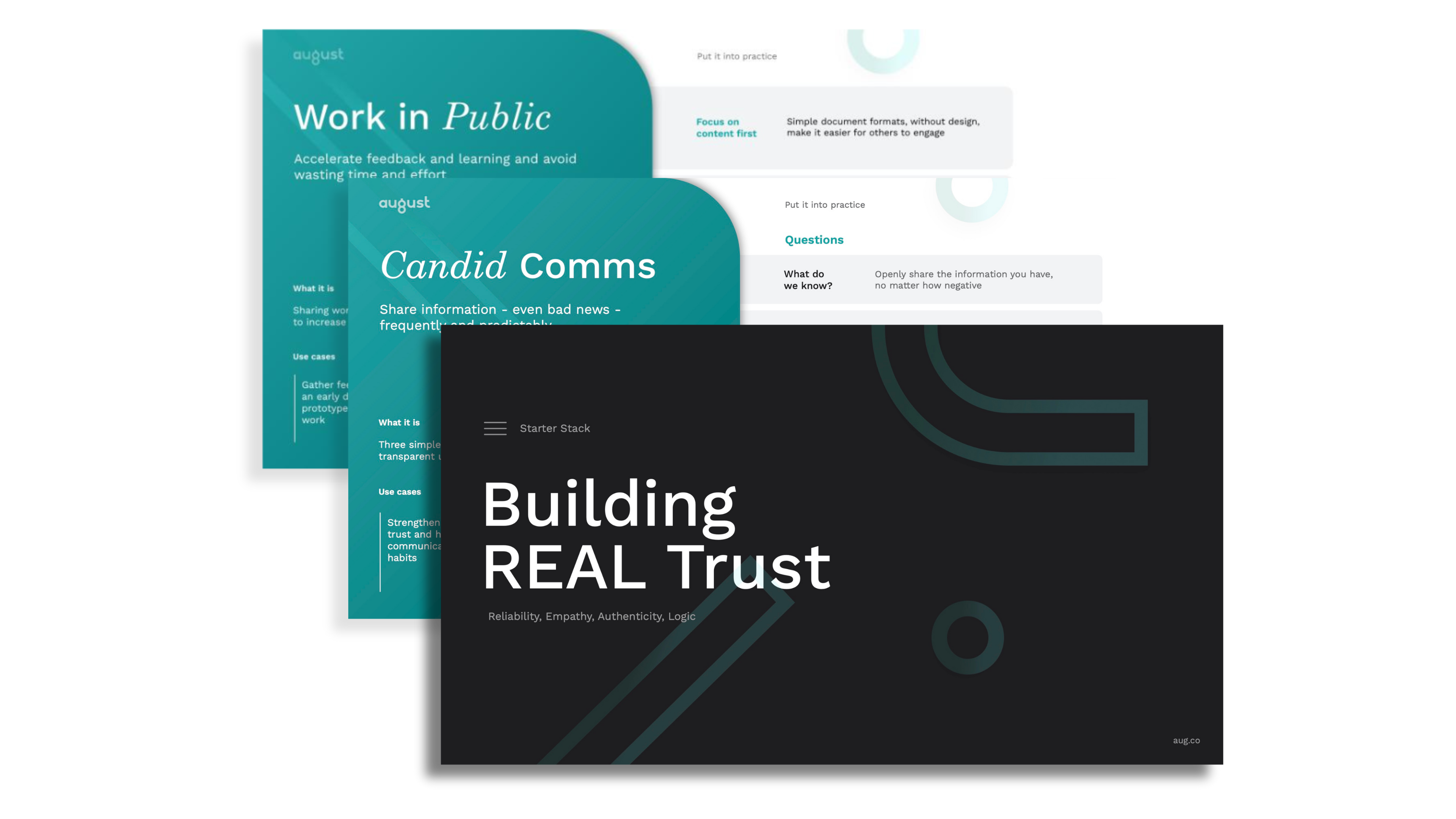 Building REAL Trust Starter Stack